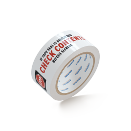 TOTALPACK® Pre-Printed "STOP CHECK CONTENT" Carton Sealing T