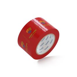 Custom Packing Tape By TOTALPACK® - Red 3" x 110 yds. 1.8 mil, 24 Rolls ...