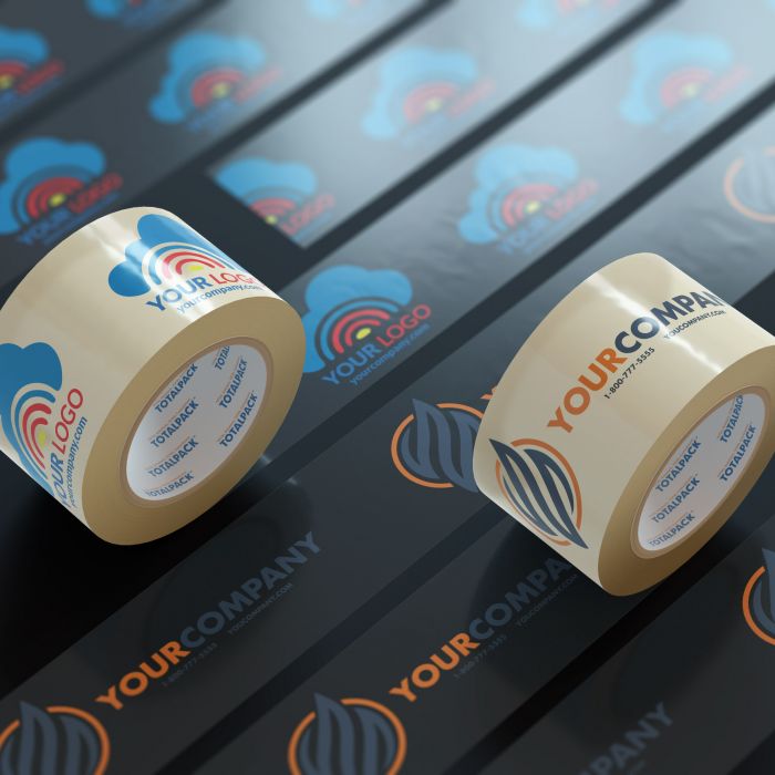 custom poly packaging tape